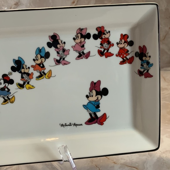 Disney | Dining | Disney Minnie Evolution Rectangular Tray | Poshmark